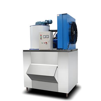 China 380V Heavy Duty Stainless Steel Tube Ice Machine Water Cooling for sale