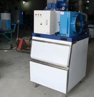 Quality 1 Ton Edible Ice Cube Production Machine With Screw Compressor / Castel Solenoid for sale