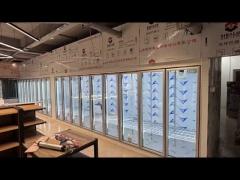 Alarme de temperatura modular caminhada na sala de congelação / sala fria feita de aço inoxidável