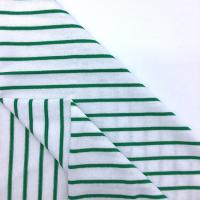 Quality 100% Combed Cotton Knitted Stripe Jersey Fabric Cotton Combed Stripe Fabric for for sale