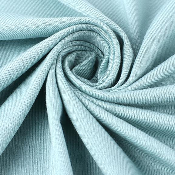 Quality 40s Modal Cotton Spandex Sweatband Elastic Knitted Fabric T-shirt Modal Fabrics for sale