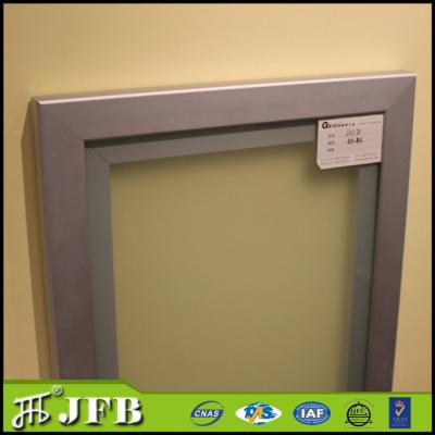 China anodized electronic construction material insert glass profile aluminum frame for sale