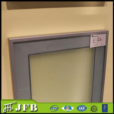 China anodized standard size modern glass insert profile aluminum frame for sale