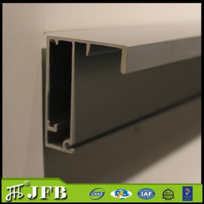 China cabinet extrusion construction material glass insert aluminum profile for sale