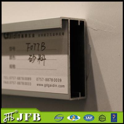 China aluminum profile for kitchen cabinet glass door profile for sale