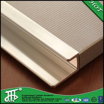 China aluminum extrusion profile handle extrusion bedroom wardrobe drawer aluminum handles for sale
