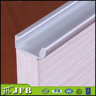 China Aluminium Frame Manufacturer, 3 Meters Aluminum Kitchen Cabinet  Profile, Bright Light Color for sale