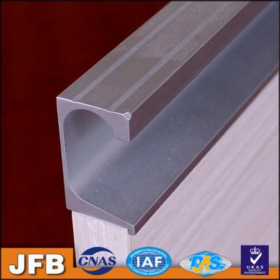 China aluminium profile cutting machine anodized silver 3 meter kitchen cabinet aluminium c profile for sale