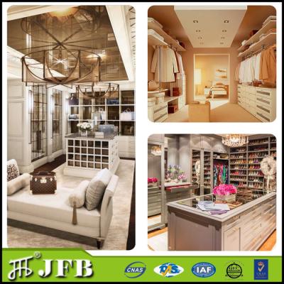 China Fittings walk in wardrobes closets cloakroom modular italy design clothes shop aluminum walk in wardrobe for sale
