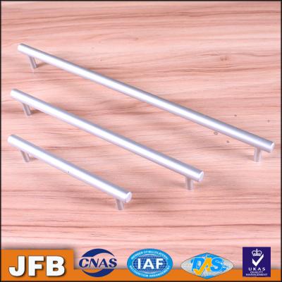 China CNC aluminium anodized profile/anodizing aluminium drawerhandle with screw holes for sale