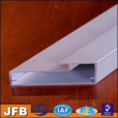 China 2017 new design kitchen cabinet aluminium profile frame powder coated aluminum kitchen cabinet profile frame for sale