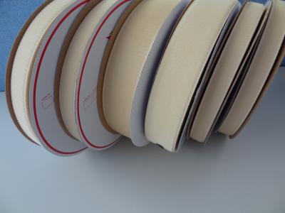 China Heat resistant 260 degrees Celsius fireproof flame retardant PPS hook and loop straps tapes for high temperature resistant fastener binding tape for sale