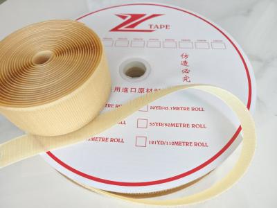 China Heat resistant300 degrees Celsius fireproof flame retardant aramid hook and loop straps tapes for high temperature resistant fastener binding tape for sale