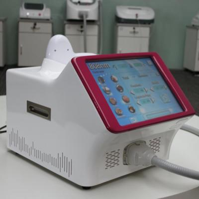 China Semiconductors & water & air cooling triple cooling portable laser hair removal equipment lazer hair removal machine for sale
