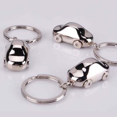 China Souvenir Gifts Promotion Wholesale Quality Custom Metal Car Modeling Motorcycle Full Stereo 3D Car Key Chain for sale