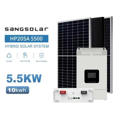 サンソーラー 3.5kw 5.5kw 48v 220v 230v オフグリッド太陽光発電システム