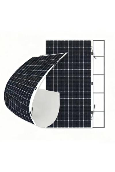 Quality 430W Flexible Solar Panel, Ultra-Thin 2.7mm Bendable Module with TOPCon Cells for RV/Commercial Roof for sale