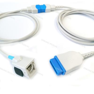 China Medical Consumables Reusable Spo2 Sensor Pediactric Clip 10 Pin Compatible GE for sale