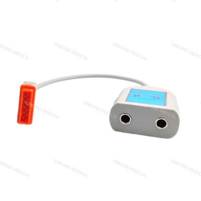 China Dual Adaptor IBP Cables 11pin Medical Suppliers Compatible Ge Marquette for sale