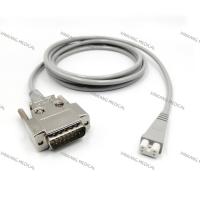 Quality 15pin Flow Sensor Cable Compatible With Drager Babylog8000 8409626t for sale