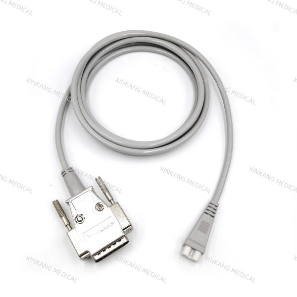 Quality 15pin Flow Sensor Cable Compatible With Drager Babylog8000 8409626t for sale