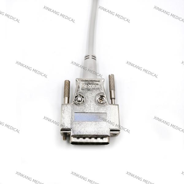 Quality 15pin Flow Sensor Cable Compatible With Drager Babylog8000 8409626t for sale
