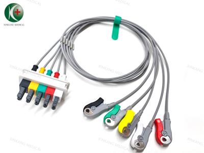 China Compatible Philips AA type 5leads leadwire Clip IEC for sale
