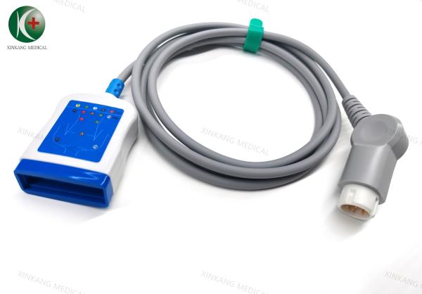 Quality Disposable ECG Leadwire with 4 Mm Lead Connector Diameter 1 Meter Length for sale