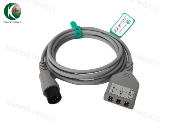 Quality 5-Lead Integrated Monitoring ECG Cable Essential for Medical Professionals for sale