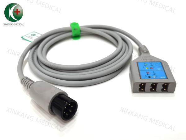 Quality 5-Lead Integrated Monitoring ECG Cable Essential for Medical Professionals for sale