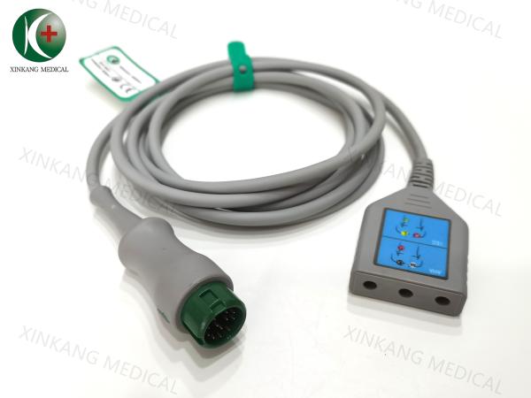 Quality 5-Lead Integrated Monitoring ECG Cable Essential for Medical Professionals for sale