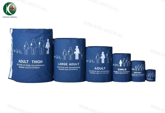Quality Nylon Material Adult NIBP Cuffs Reusable Pressure Range 0-300 MmHg for sale