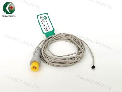 China Gray Temperature Probes 3.5 Inches for Single Patient Temperature Monitoring for sale