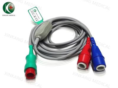 China IBP Transducer Adapter Cable Disposable 2.5 Meters for Patient Monitors for sale