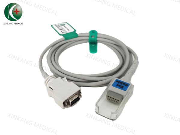 Quality 9-Pin D-sub To DB9 Spo2 Extension Cable Shielded Male To Female Connector Gender for sale