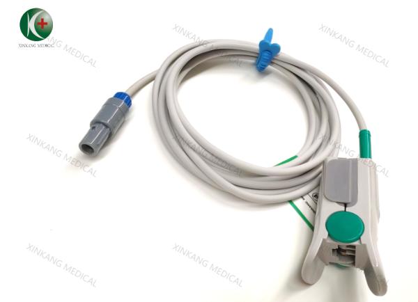 Quality PC08/PC04/PC12 SpO2 Adapter Cable with DB9 9Pin Plug Style and Metal Connector for sale