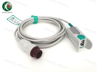 Chine Capteur médical Spo2 à pince pour doigt pédiatrique réutilisable 9 broches pour GE Ohmeda Trusignal à vendre