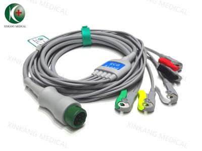 China Compatible Edan 12pin one-piece 5leads Clip IEC for sale