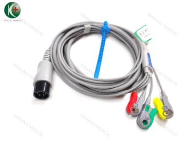 China Compatible Mindray 6Pin One-piece 3Leads Clip IEC for sale