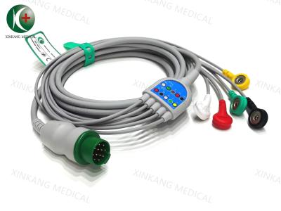 China Compatible Biolight M type 12pin 5leads Snap IEC for sale