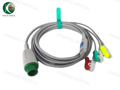 China Compatible  Biolight Q type Oximax 3leads Clip IEC for sale
