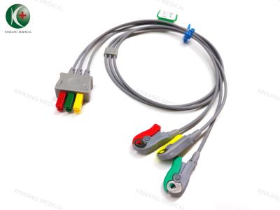 China Compatible Mindray 3leads leadwire Clip IEC for sale