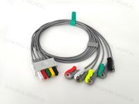 China Compatible Mindray ECG 5leads Leadwire clip IEC for sale