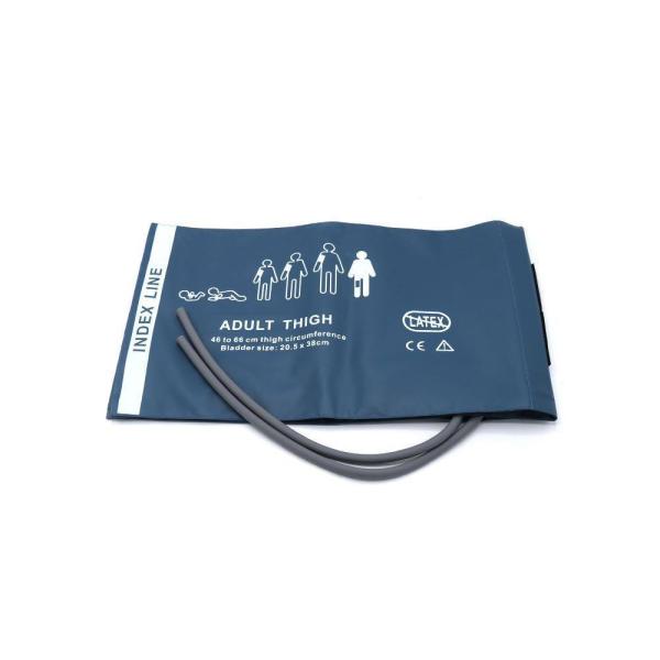 Quality NIBP Cuff Adult Thigh double hose for sale