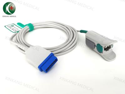 China Compatible GE 11pin Nellcor spo2 sensor Adult finger clip for sale