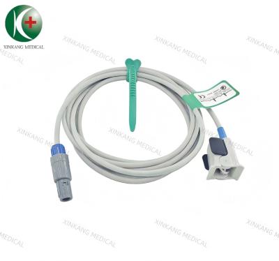 China Compatible Mindray 6 Pin 40 Degree Direct Spo2 Sensor Pediatric Finger Clip 2.8M for sale