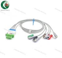 China Compatible Datascope 5 Lead ECG Leadwire Clip Type AHA for sale