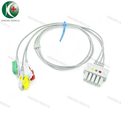China Compatible Mindray 3 Lead ECG Leadwire Clip Type IEC for sale