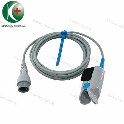 China Compatible Hwatime 6Pin SpO2 Sensor Adult Finger Clip for sale