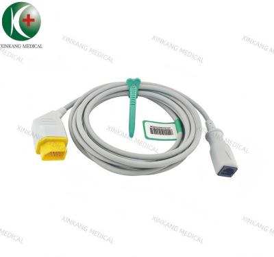 China Compatible Nihon Kohden 14 Pin IBP Cable to Abbott Medex for sale